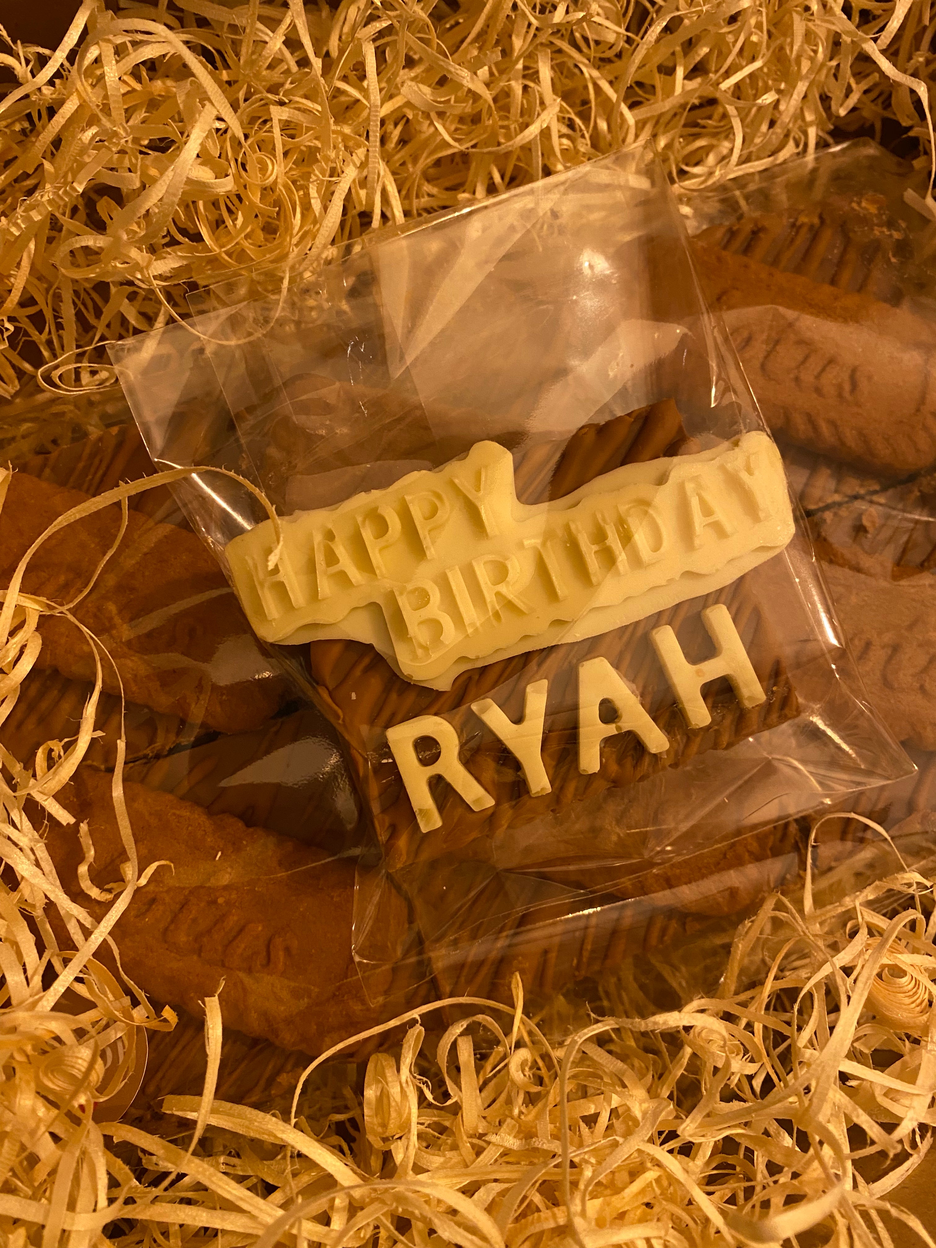 Personalised Birthday Slice – Bungs Bakes Online